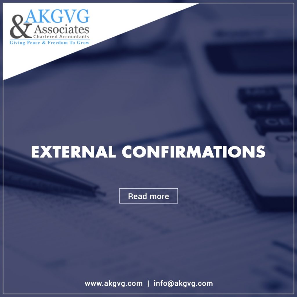 External Confirmations - Akgvg Blog