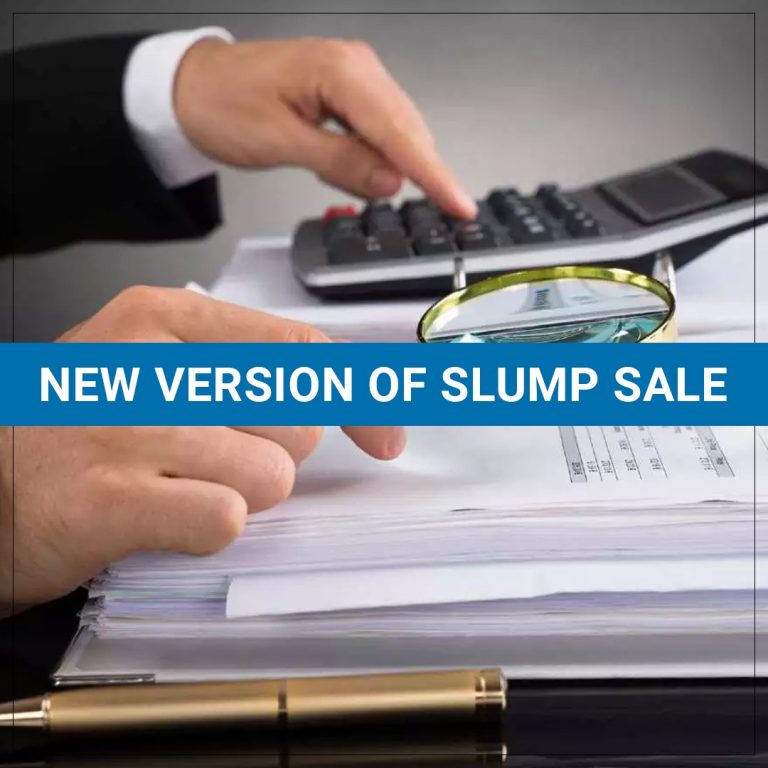 New Version of Slump Sale - AKGVG & Associates