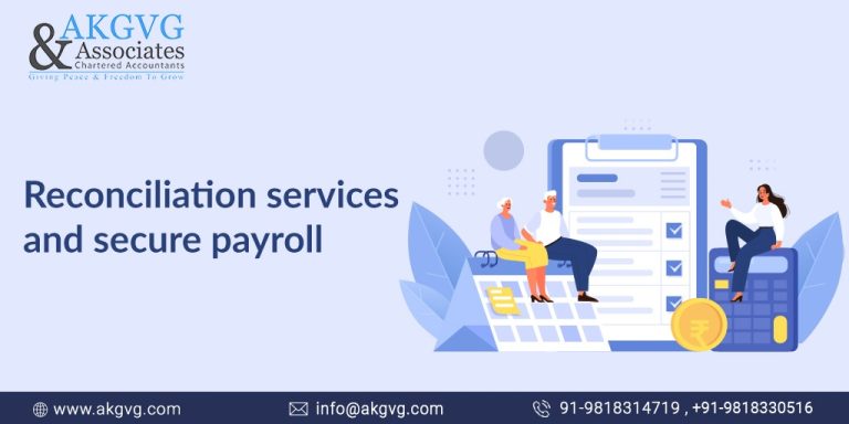 Reconciliation services and secure payroll