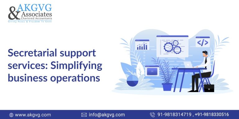 Secretarial support services: Simplifying business operations - AKGVG ...
