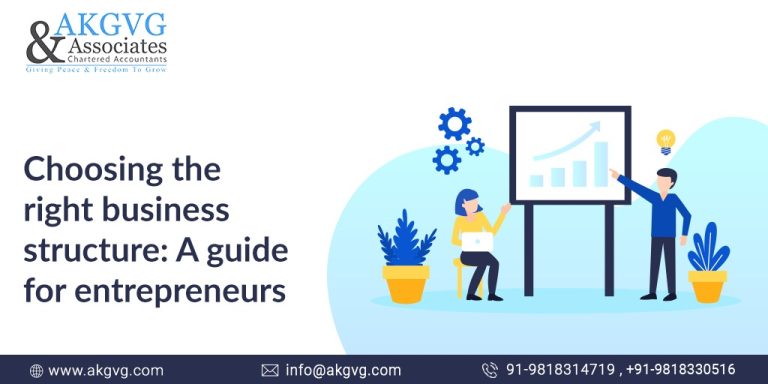 Choosing the right business structure: A guide for entrepreneurs