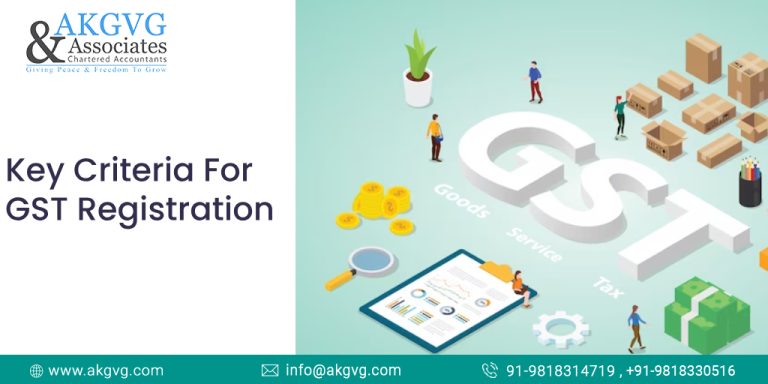 Key Criteria For GST Registration