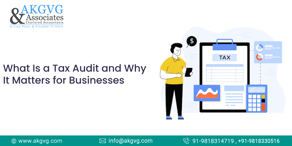 What Is a Tax Audit and Why It Matters for Businesses - AKGVG & Associates