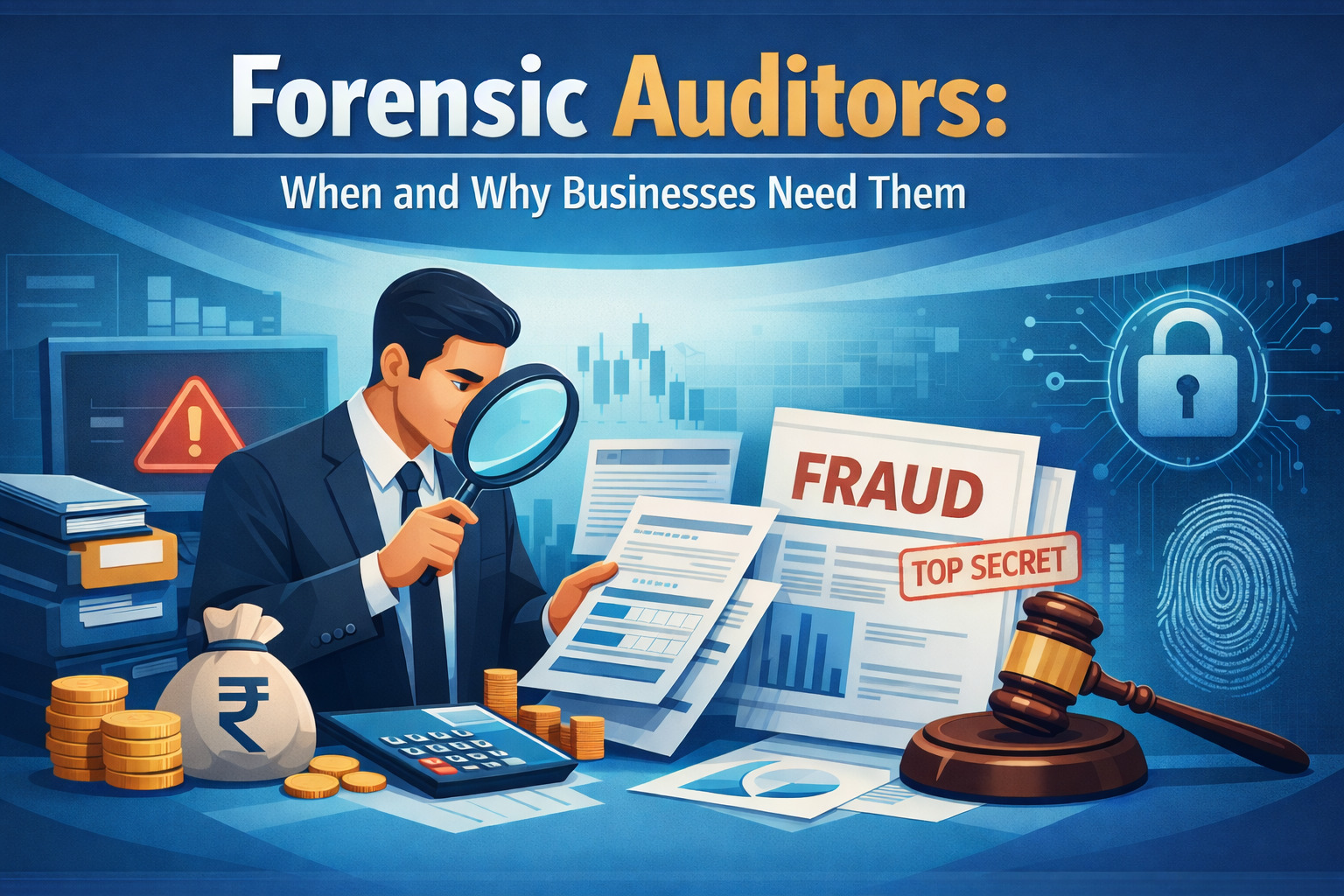 Forensic Auditors: When and Why Businesses Need Them - AKGVG & Associates