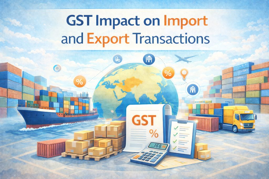GST Impact on Import and Export Transactions - AKGVG & Associates
