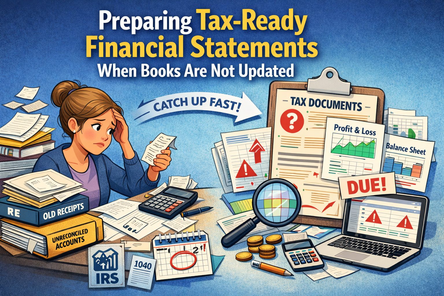 Preparing Tax-Ready Financial Statements When Books Are Not Updated ...